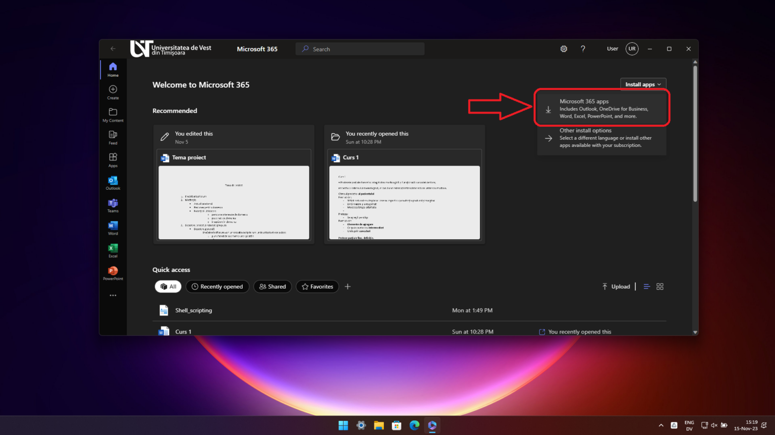 Microsoft 365 - DTDA
